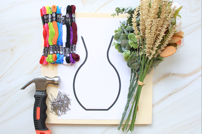 Floral String Art Workshop – The Crafty Kit