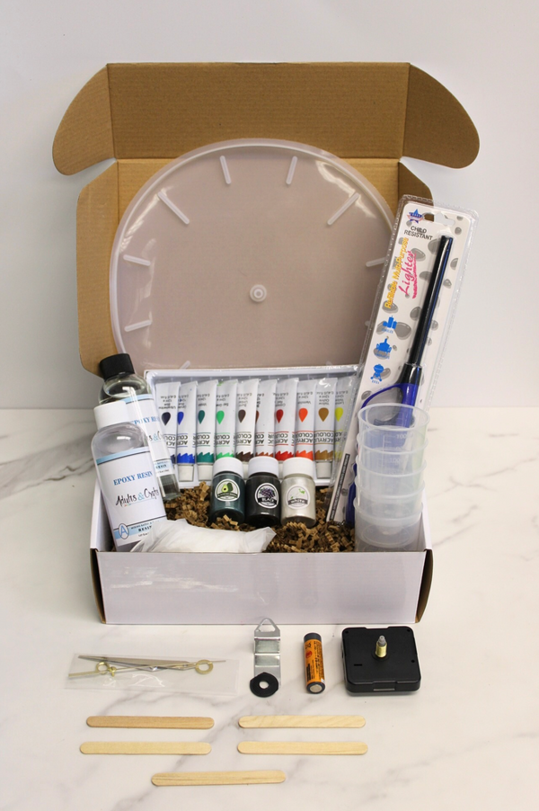 Resin Clock Workshop – The Crafty Kit