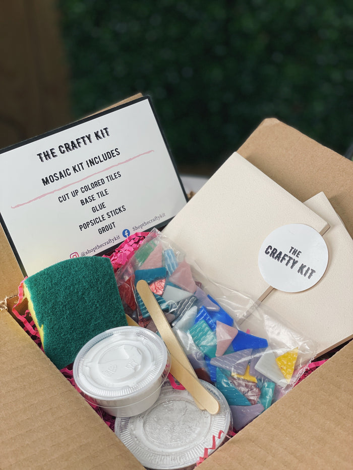 DIY Mosaic Coaster Kit – The Crafty Kit